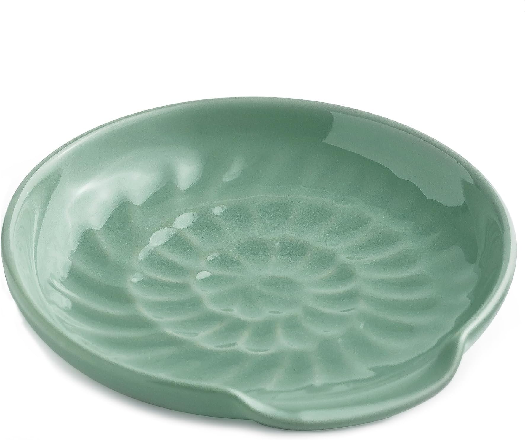 Amazon.com: LSVGOE 2 Pack Multiple Utensil Spoon Rest with Drip Pad Non ...