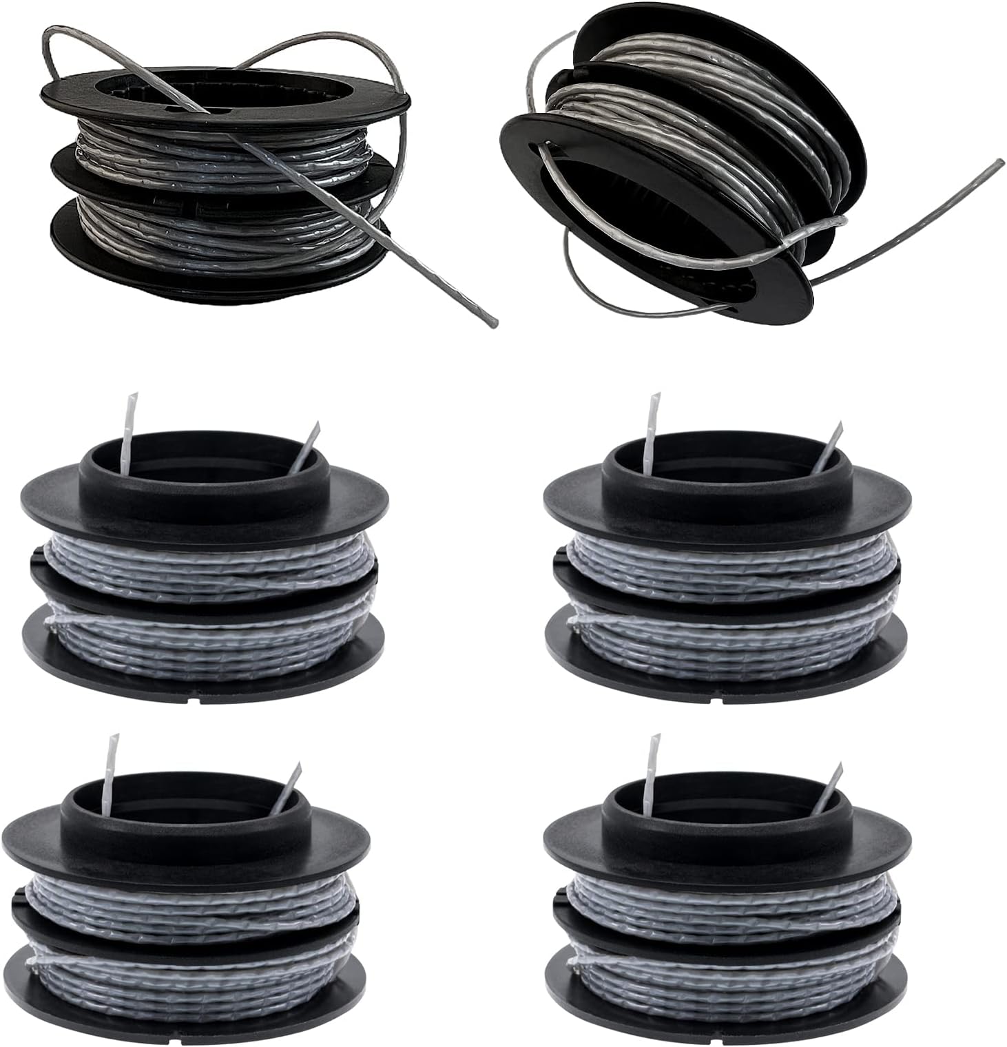 Amazon.com : Twilight Garage 6PCS 0.080" 80V String Trimmer Replacement ...