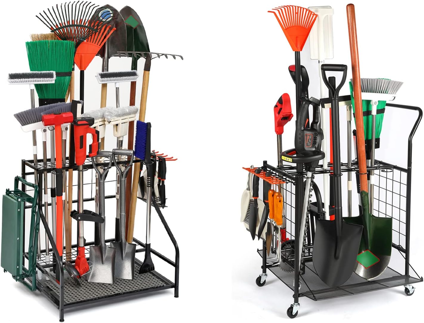 Amazon.com: Kingarage Garden Tool Organizer, Garden Tool Storage, Tool ...