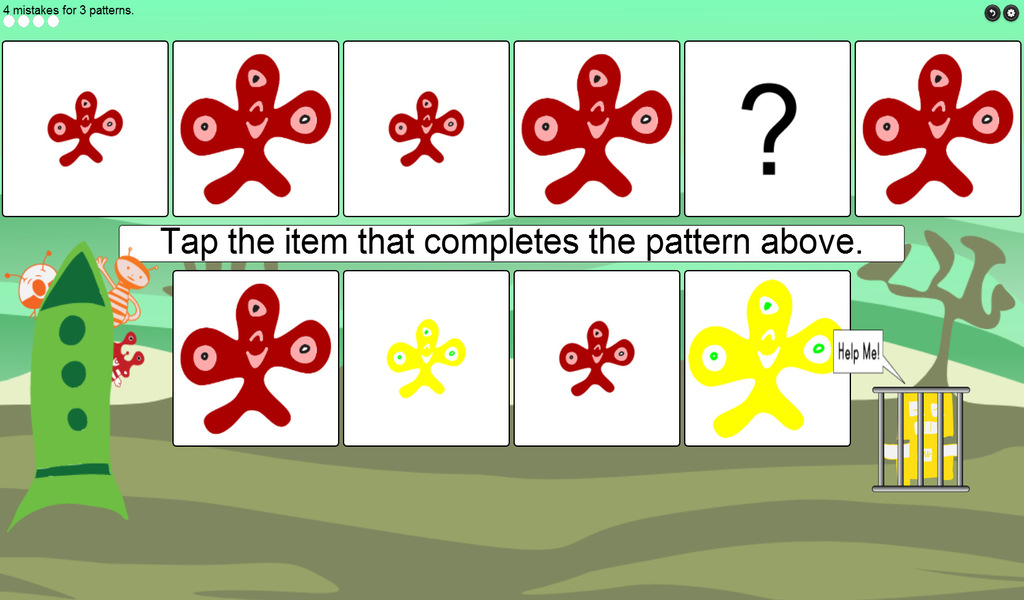 Kids Pattern Recognition - Beginning (Preschool and Kindergarten) - App ...