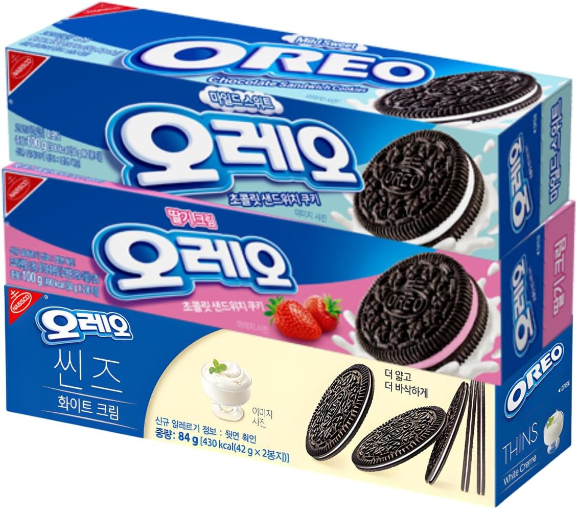 Amazon.com: Oreo Strawberry Creme Sandwich Cookies 6 oz (Imported from ...