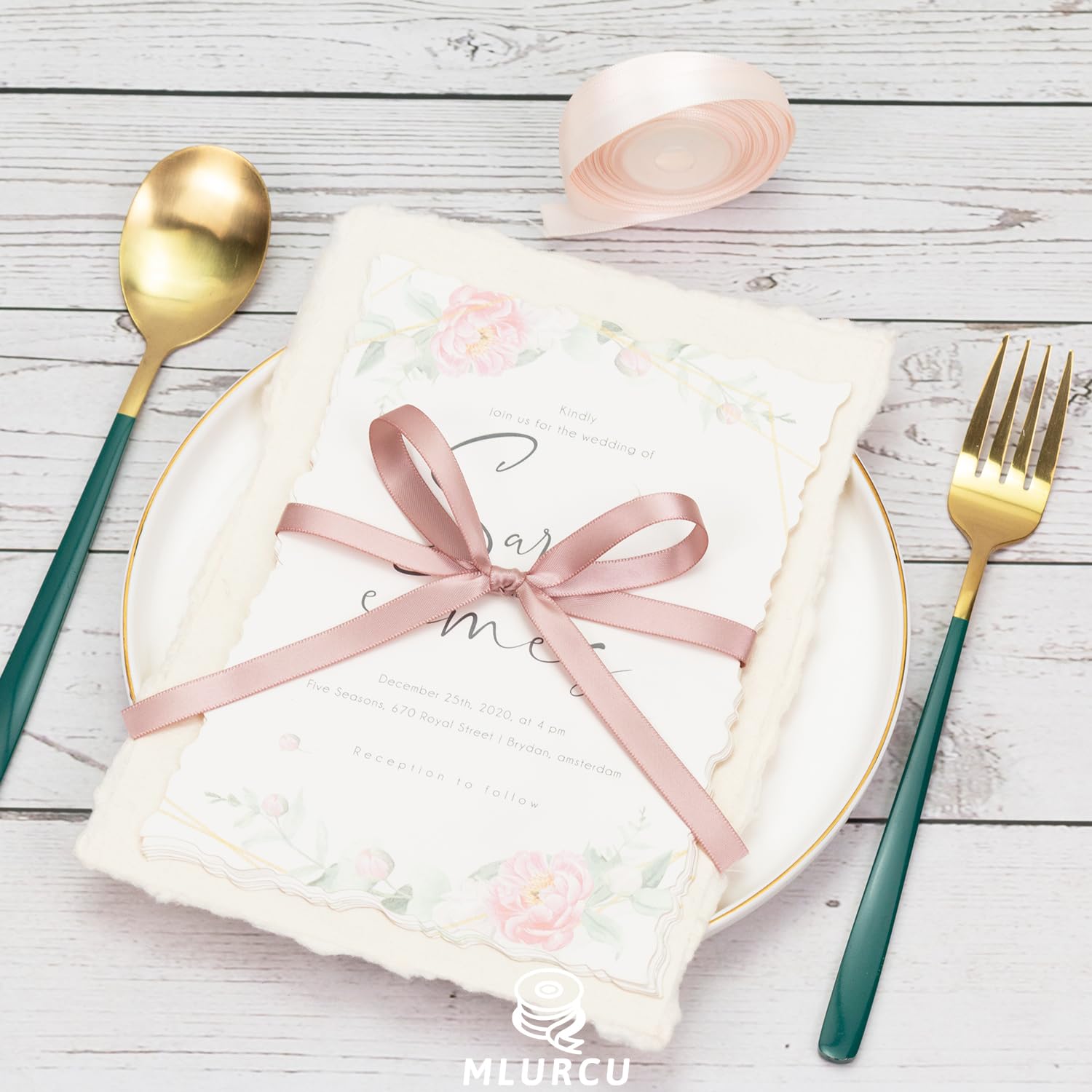 Snapklik.com : Rose Ribbon Thin 3/8 Inch X 60 Yards Dusty Rose, Dusty ...