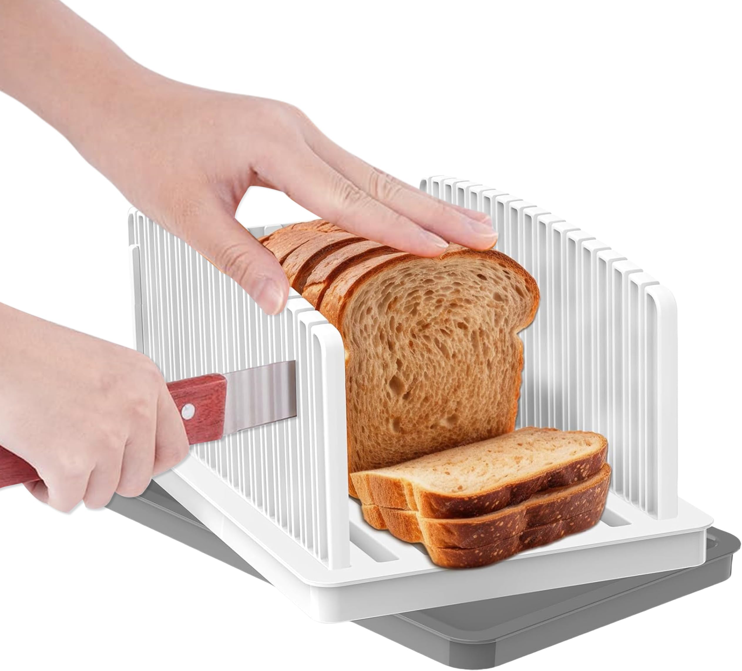 Amazon.com: Bread Slicer for Homemade Bread - Adjustable Width ...