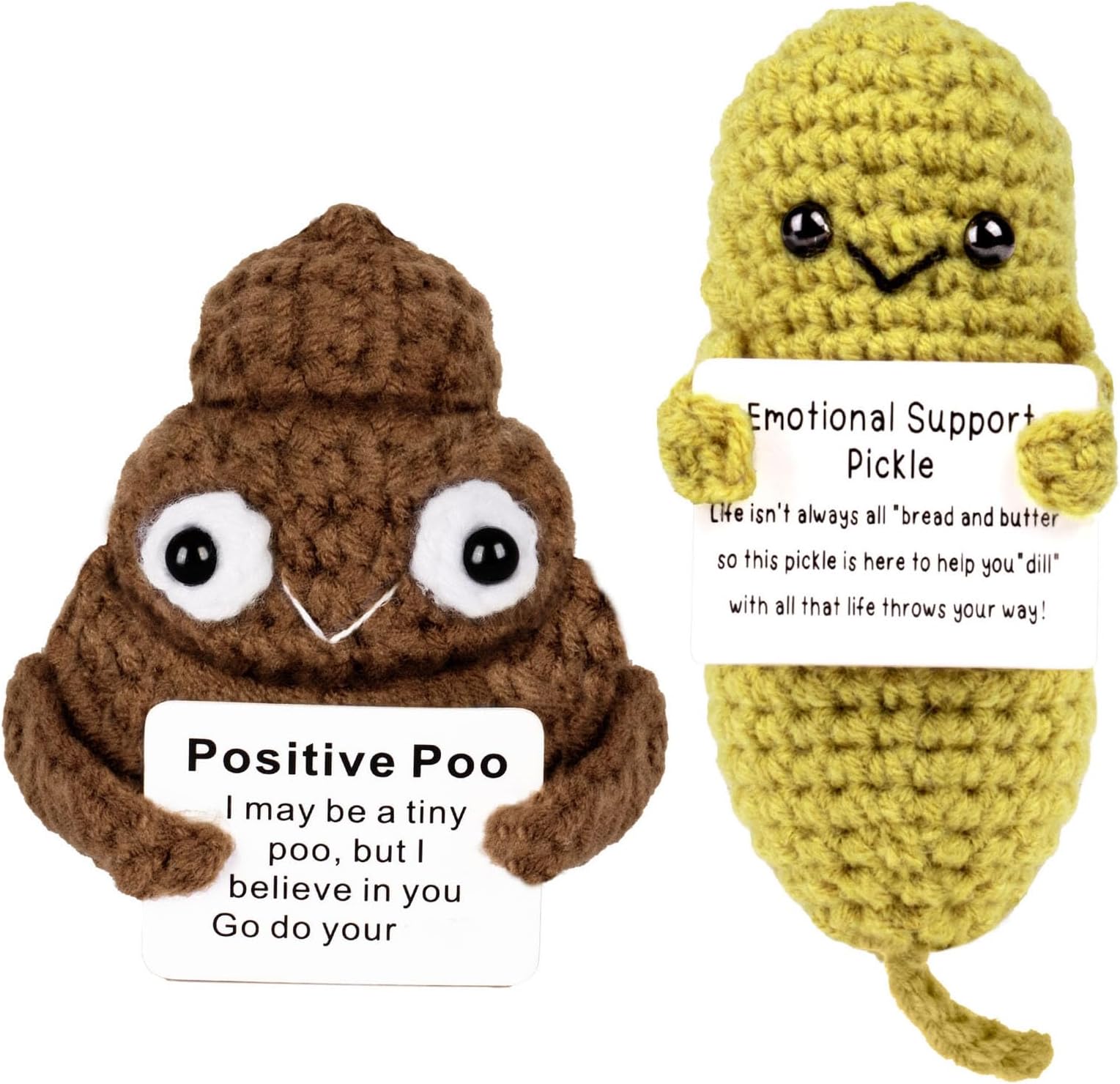 Amazon.com: Usoway Funny Gifts Mini Positive Poo Cute and Funny White ...