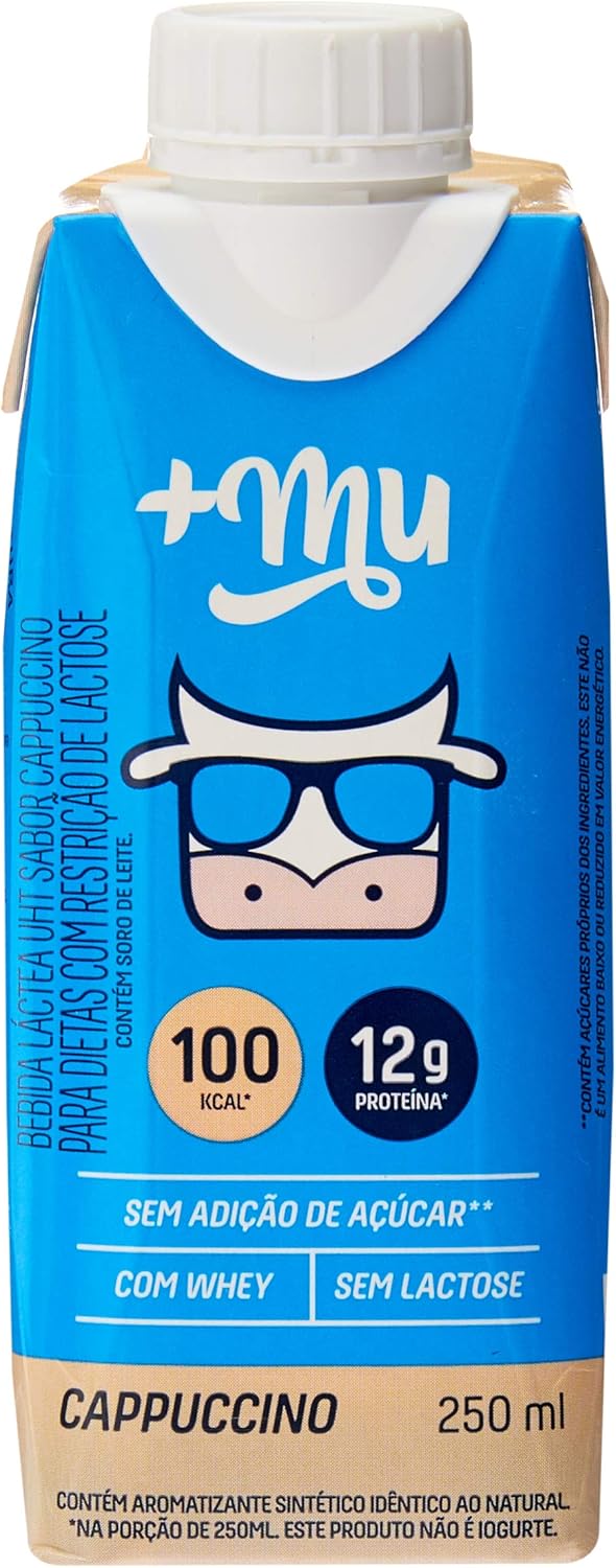 Mais Mu - Bebida Láctea Uht - 250ml - Cappuccino : Amazon.com.br ...