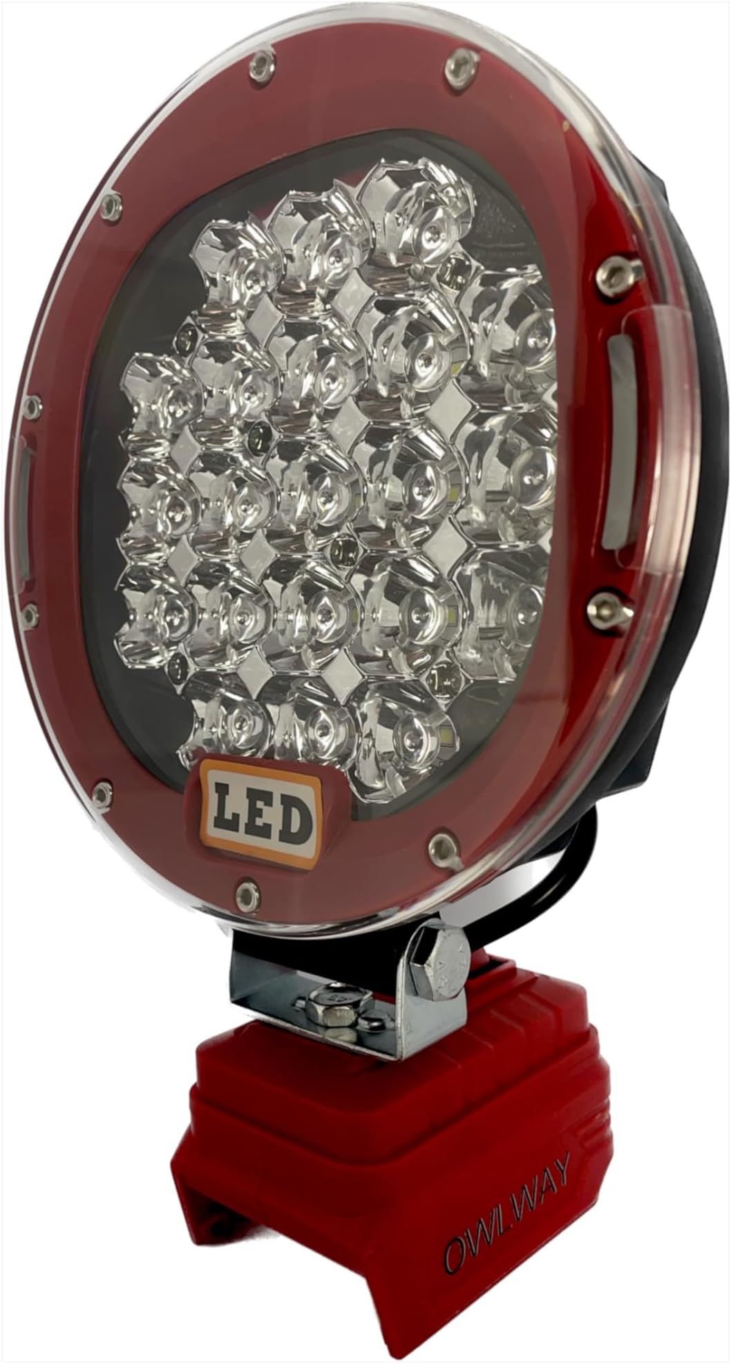 OWLWAY LED Spotlight for Milwaukee M18 Battery 18V Lithium Battery 6000 ...