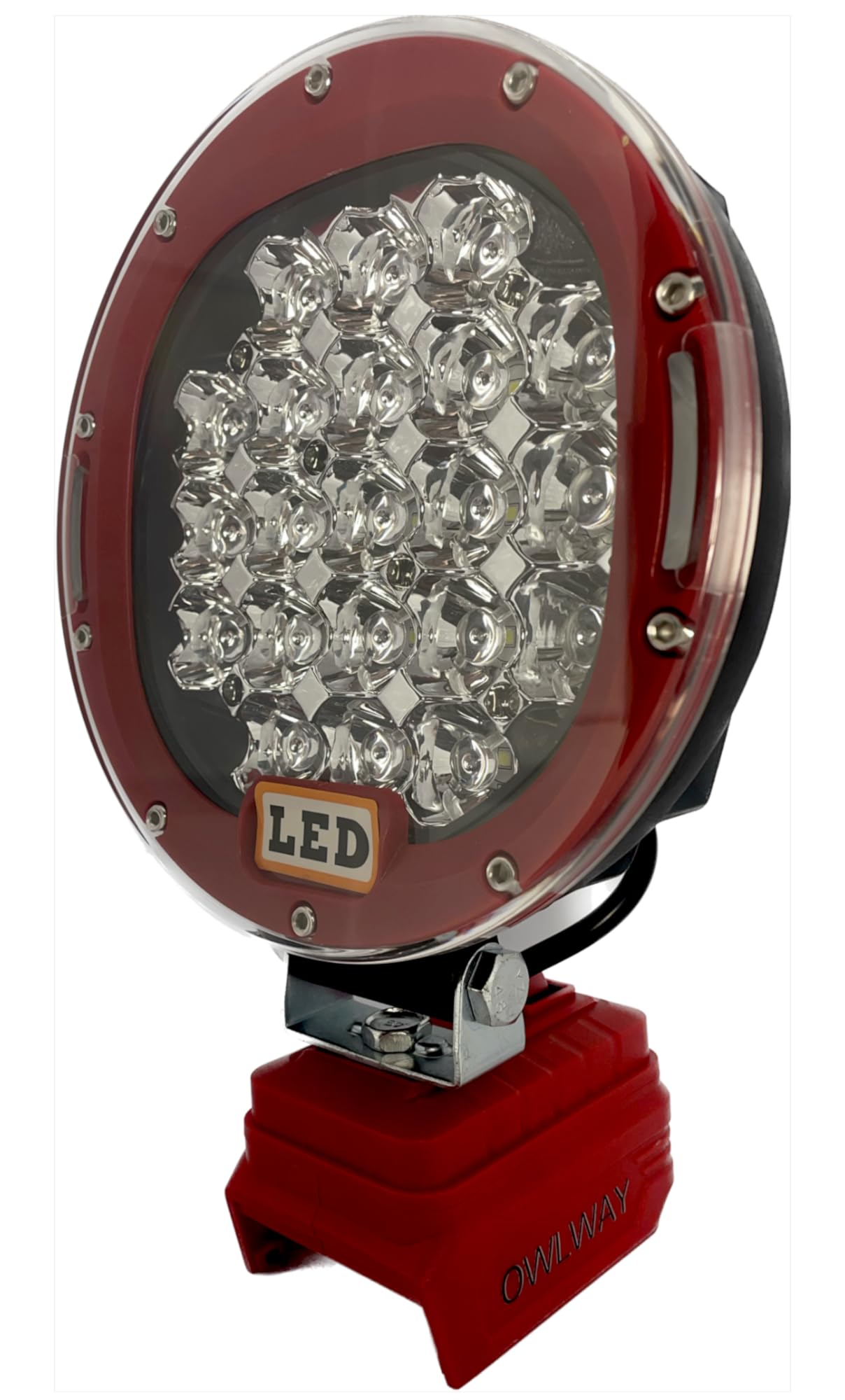 OWLWAY LED Spotlight for Milwaukee M18 Battery 18V Lithium Battery 6000 ...