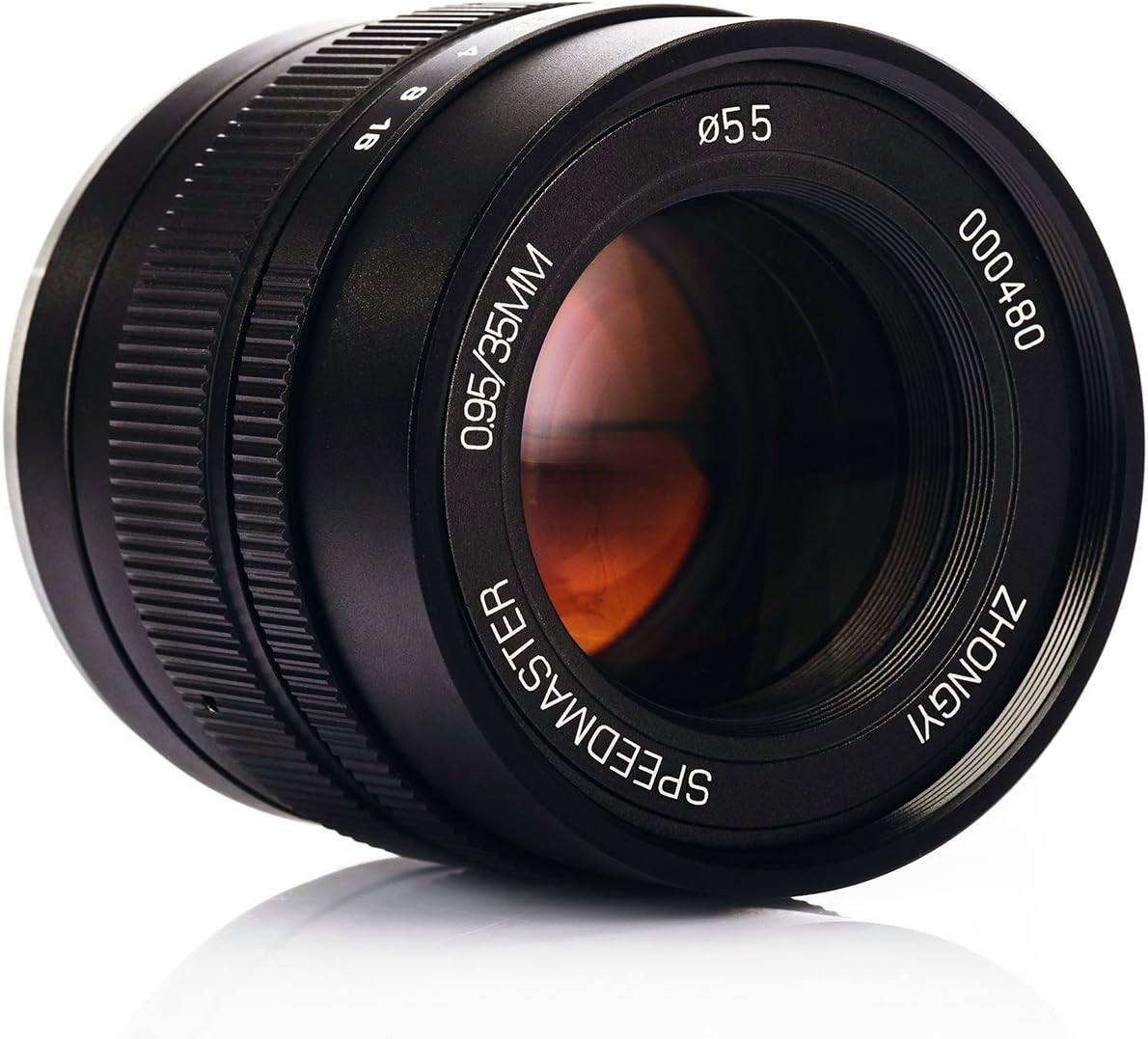 Amazon.co.jp: Zhongyi Speedmaster レンズ 35mm F0.95 大口径 II ポータブルコンパクト Fuji ...