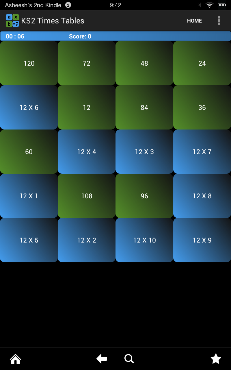 KS2 Times Tables - App on the Amazon Appstore