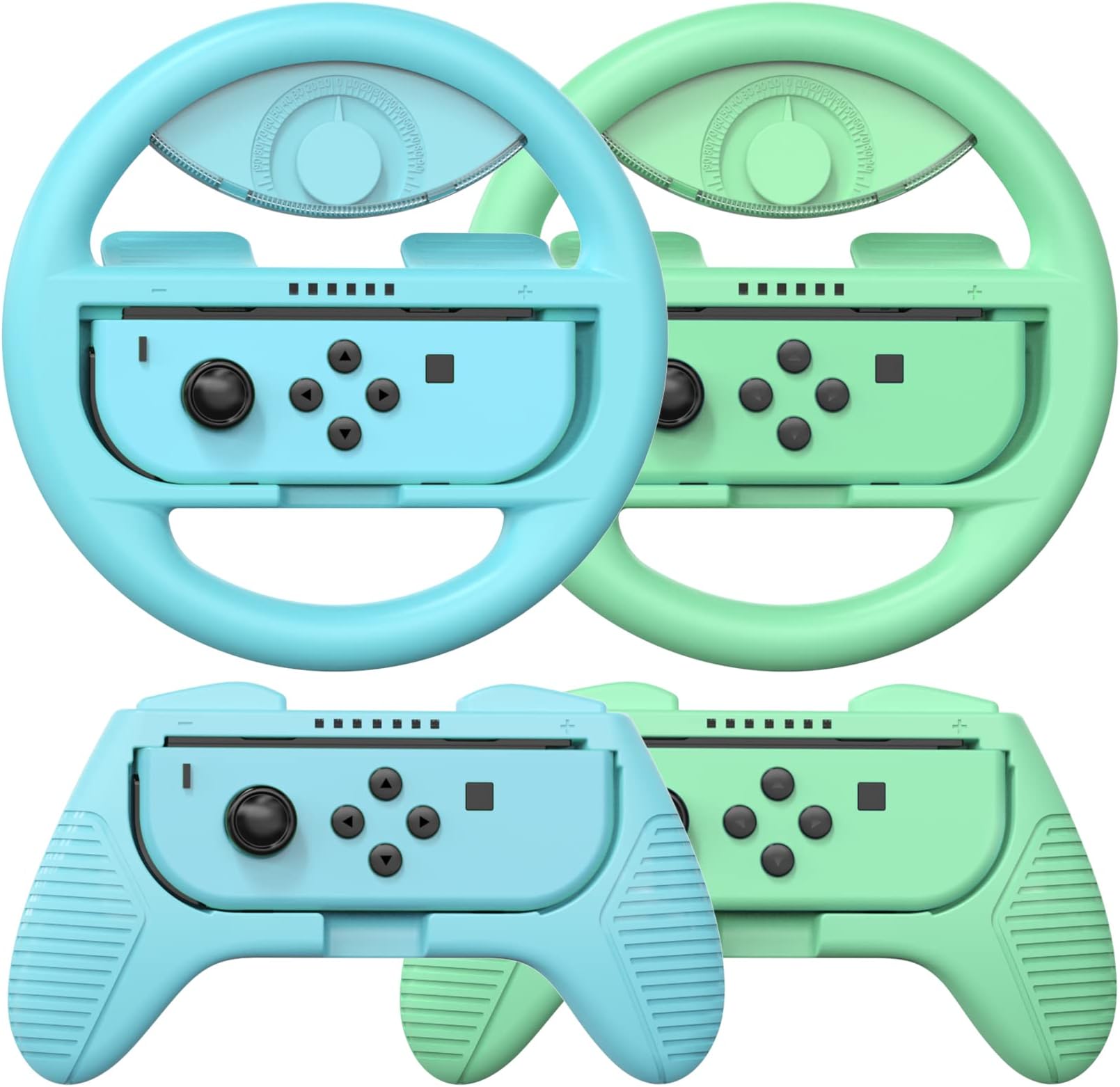 Amazon.com: MoKo Steering Wheel Compatible with Switch/Switch OLED ...