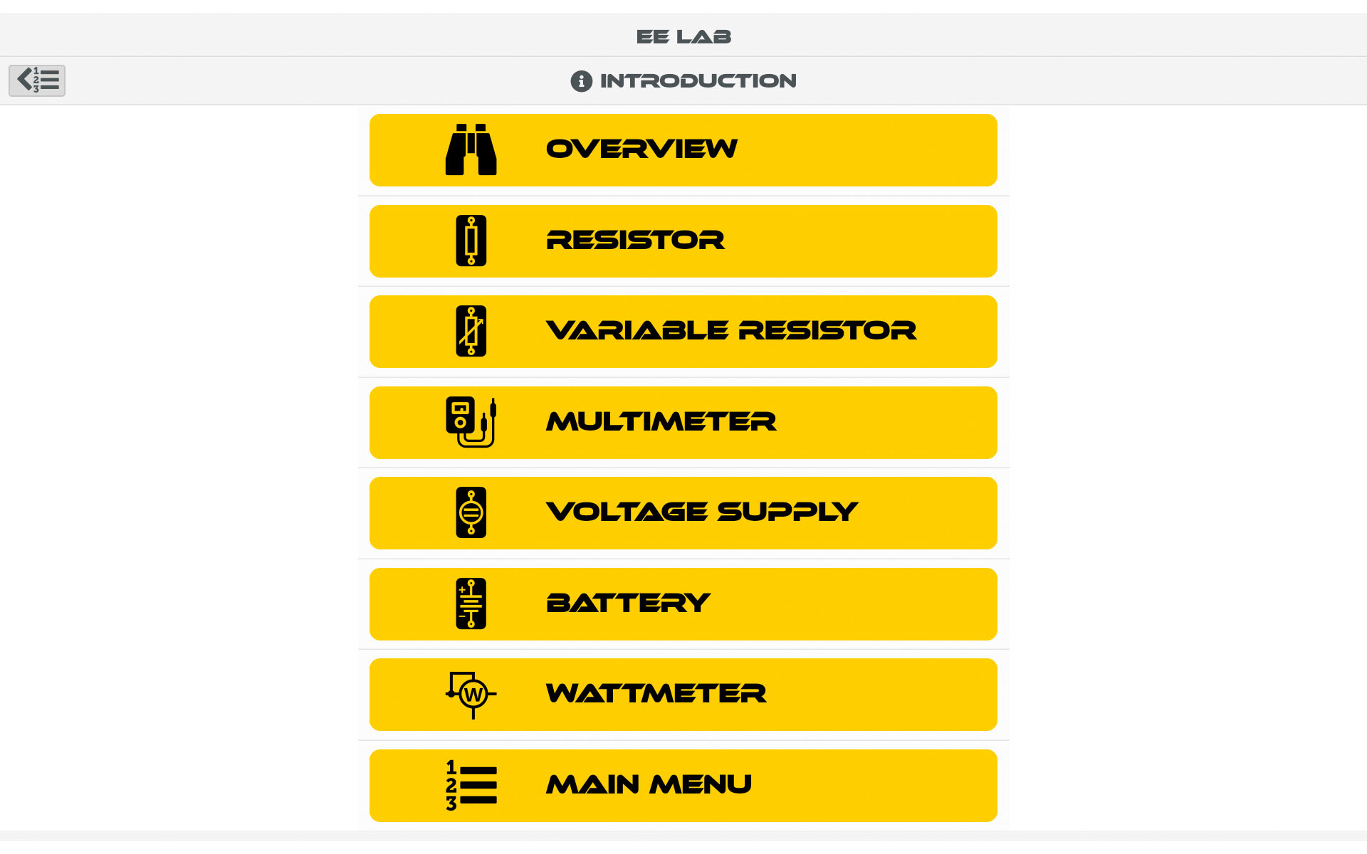 EE LAB 1-12: Electrical Engineering Course - App on Amazon Appstore