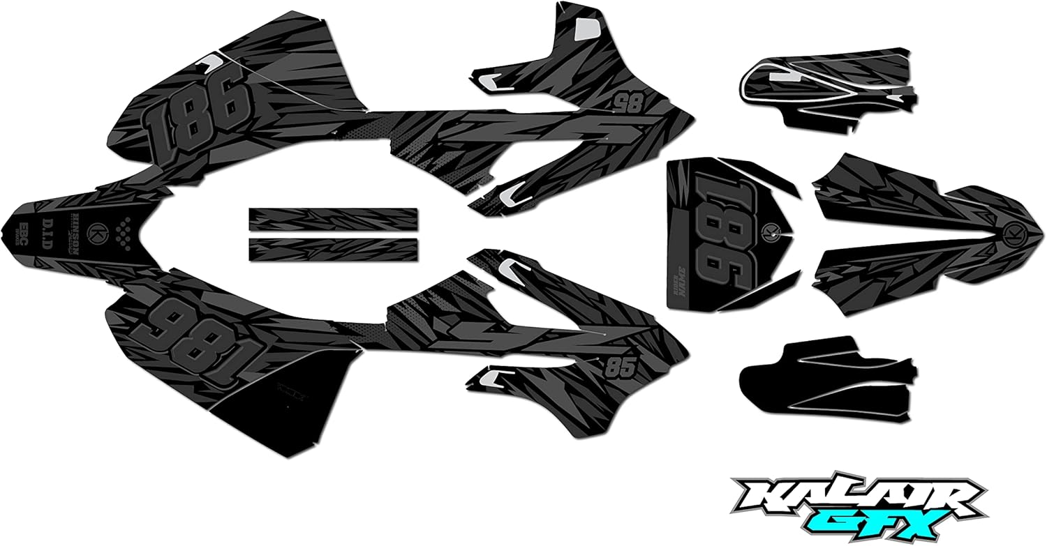 Amazon.com: Kalair GFX Graphics Kit for Yamaha YZ 85 (2022-2023) Twitch ...