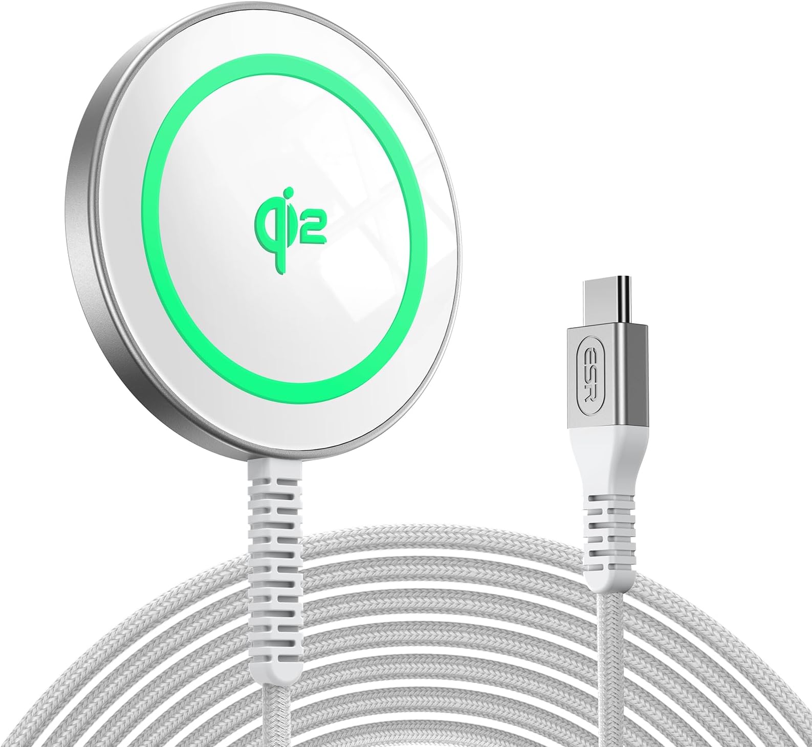 Amazon.com: ESR HaloLock Qi2 Wireless Charger, 15W Magsafe Charger ...