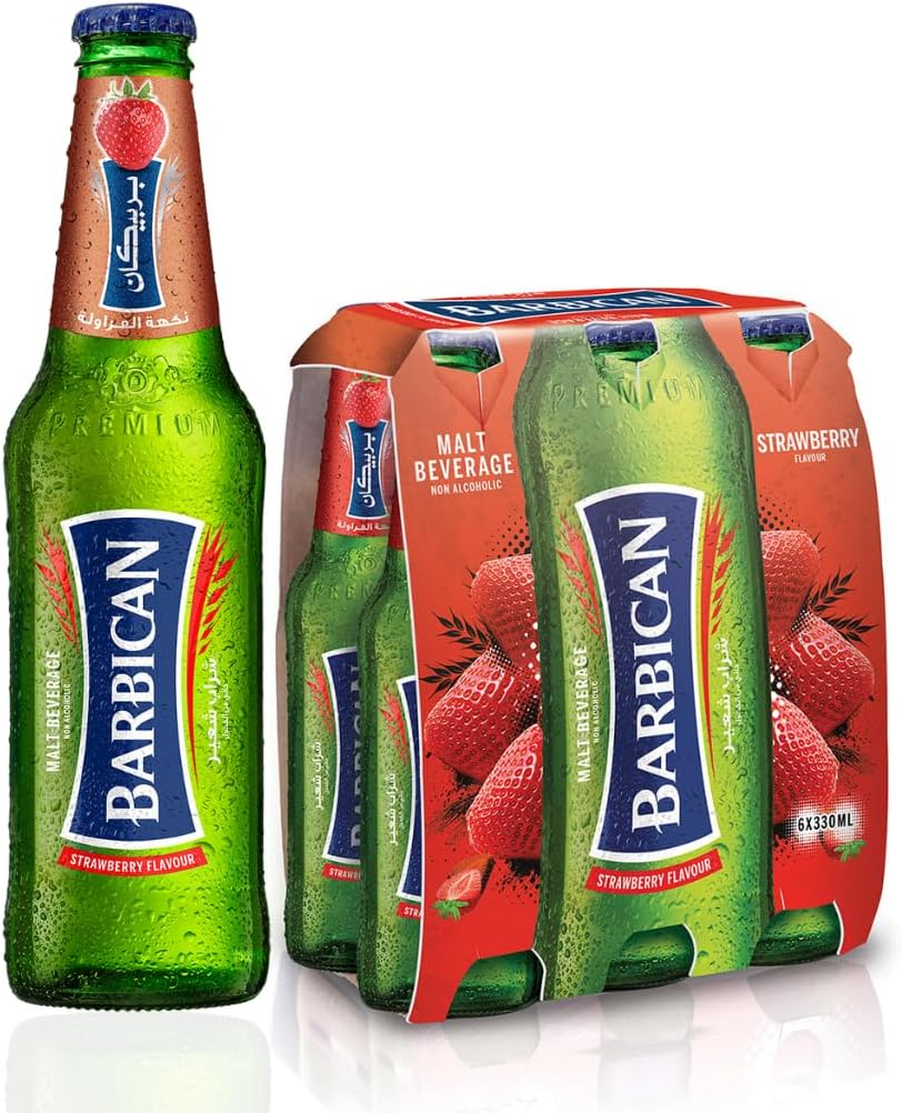 Barbican Strawberry Non-Alcoholic Beer | Non - Alcoholic Beverage ...