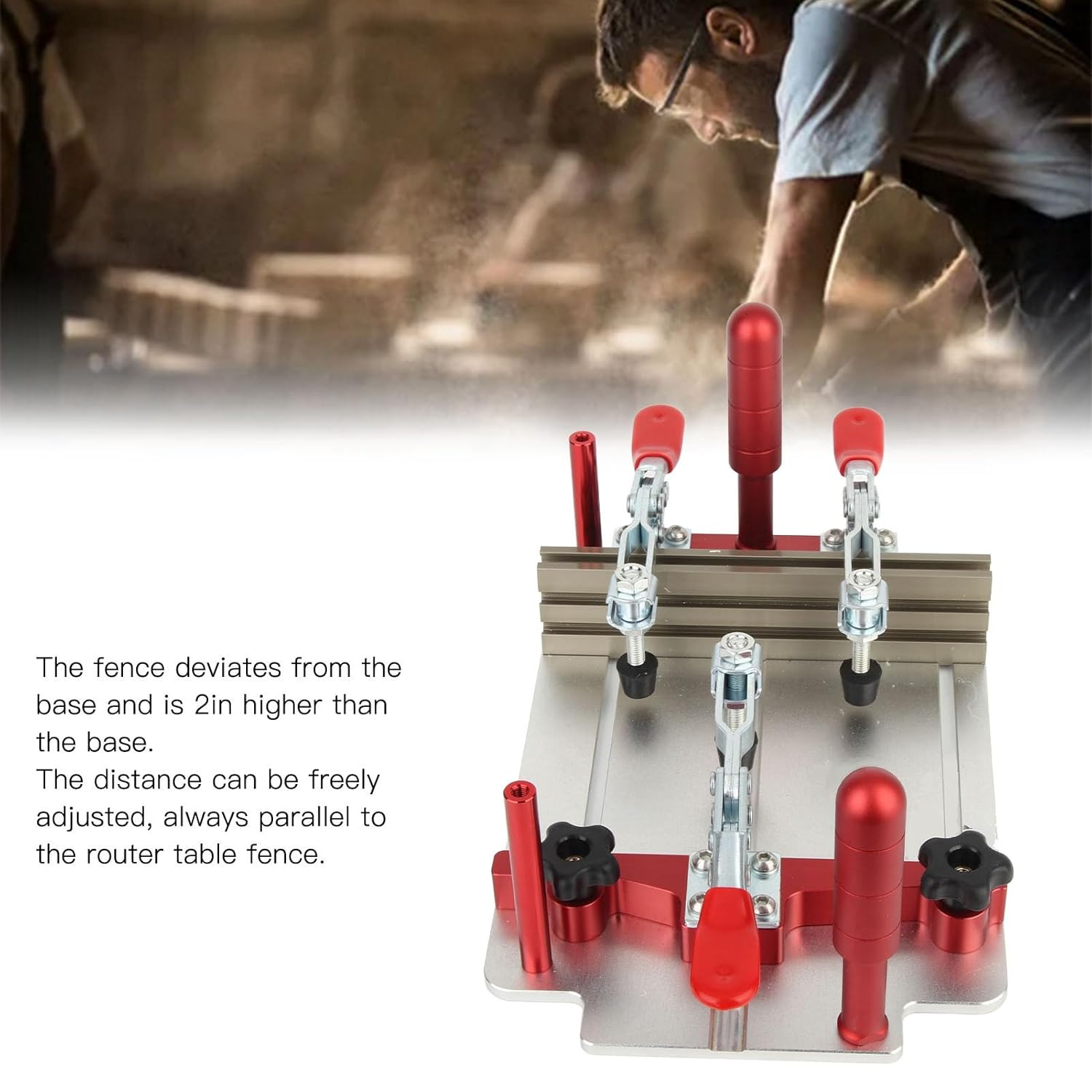 Router Table Coping Sled, Rail Coping Sled for Router Table, Safety ...