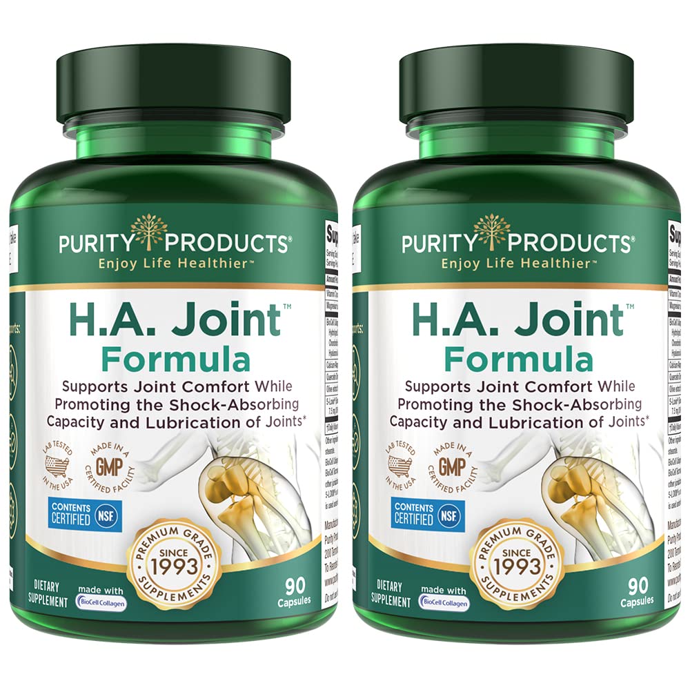 Buy Purity Products HA Joint Formula Hyaluronic + Key CoFactors - Joint ...