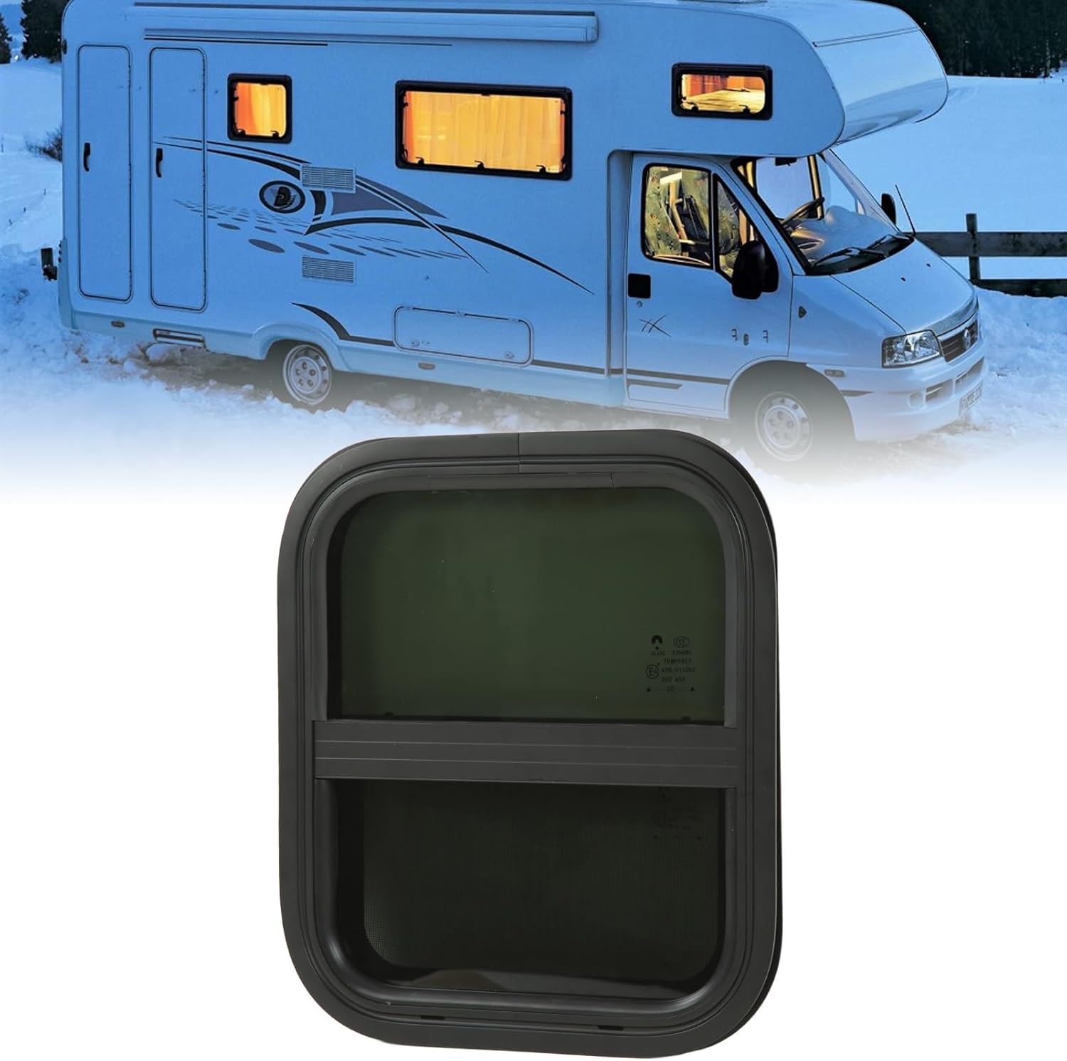 Amazon.com: RV Window with Screen, 13.8 W x 16.14 H, RV Sliding Windows ...