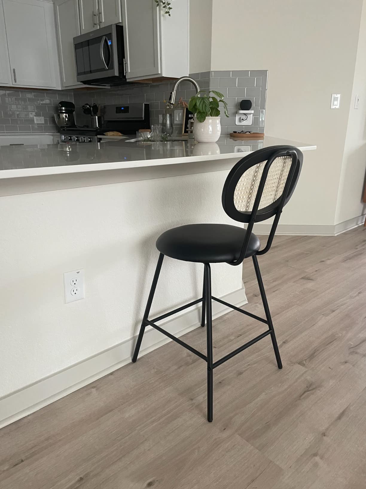 $48/mo - Finance Bar Stools High Chair Bar Stools Set of 4, Modern ...