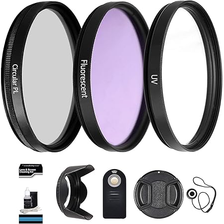 Amazon.com : 55MM Lens Filter Kit by Altura Photo, Includes 55MM ND ...