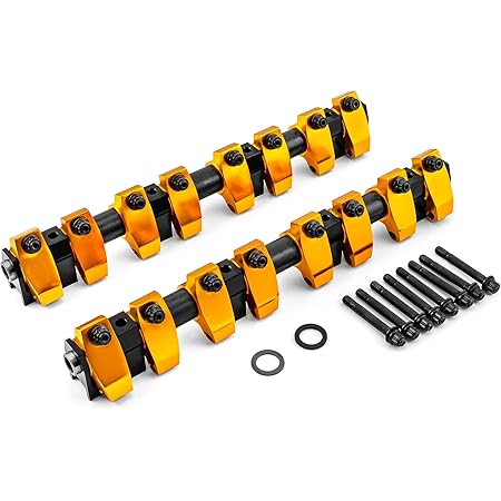 Amazon.com: JEGS Non-Adjustable Rocker Arm Assembly | Fits Ford FE ...