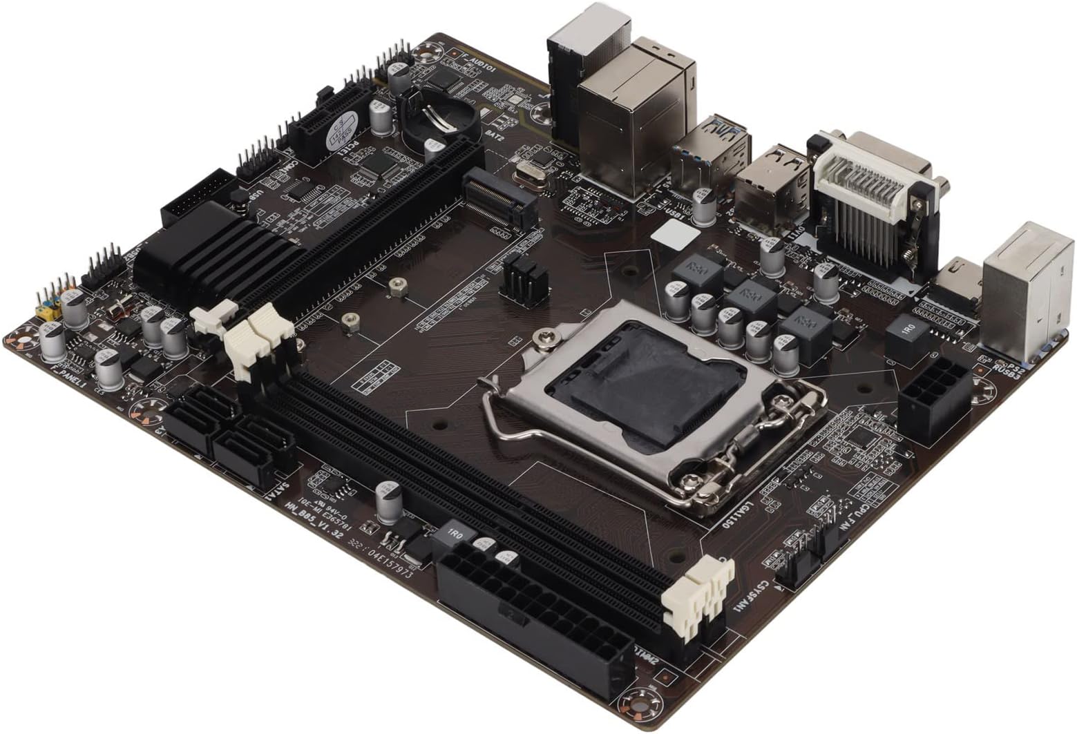 Akozon B85 - Placa base para juegos DDR3, computadora de computadora M.2 Hard lga 1150 placa ...