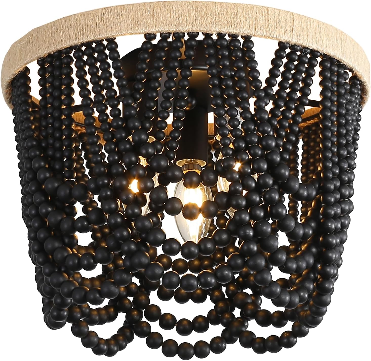 RyaHQ Bohemian Lighting Bohemian Chandelier Handmade Beaded Chandelier ...