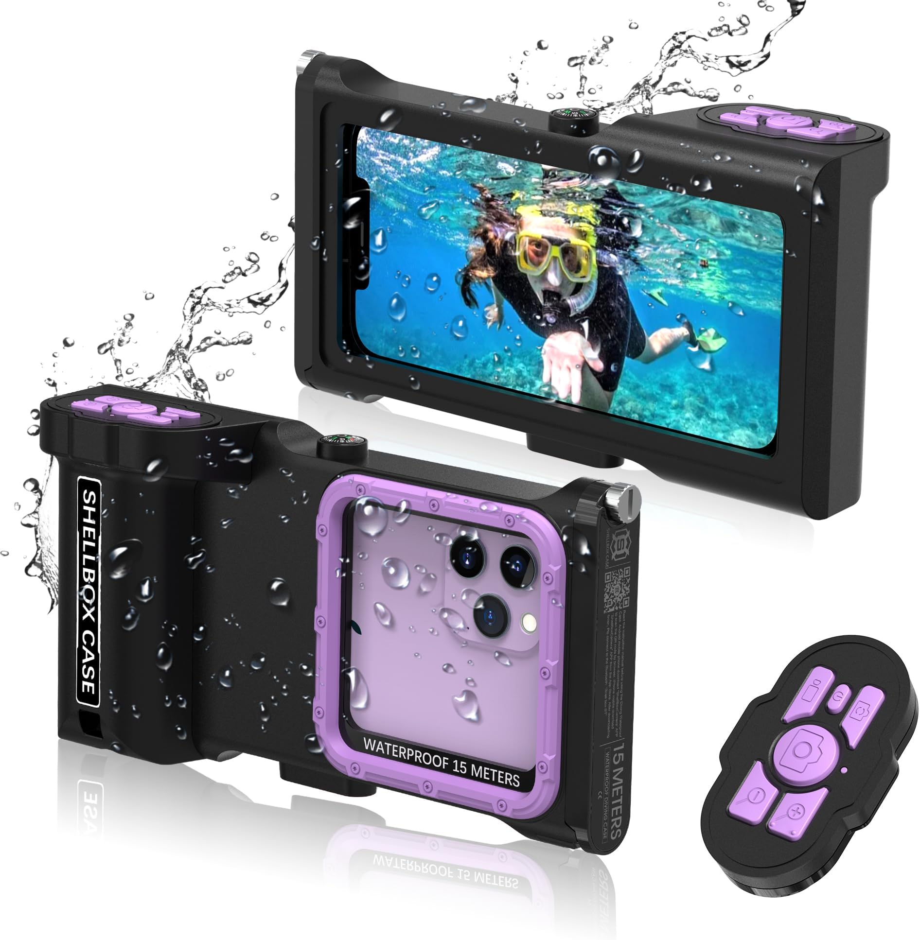 ShellBox Case Diving Case 3rd Gen for Samsung Galaxy/iPhone Series ...