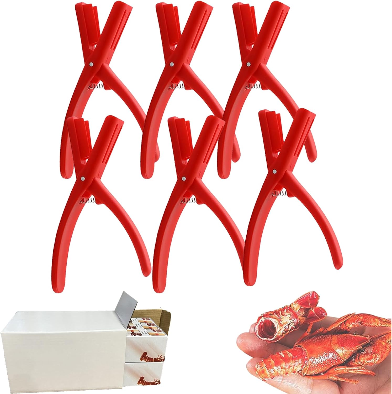 Amazon.com: 6Pack Crawfish Peeler, Crawfish Shucker, Crawfish Sheller ...