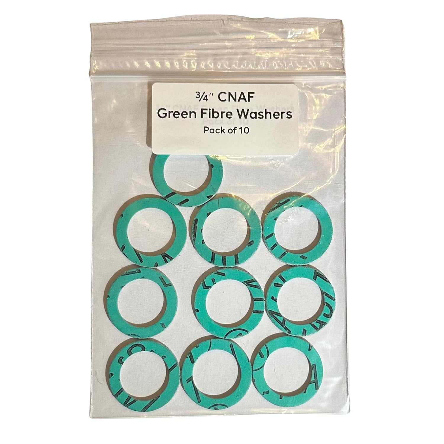 High Temperature Green Fibre Washer 3/4" - Pack of 10 : Amazon.co.uk ...