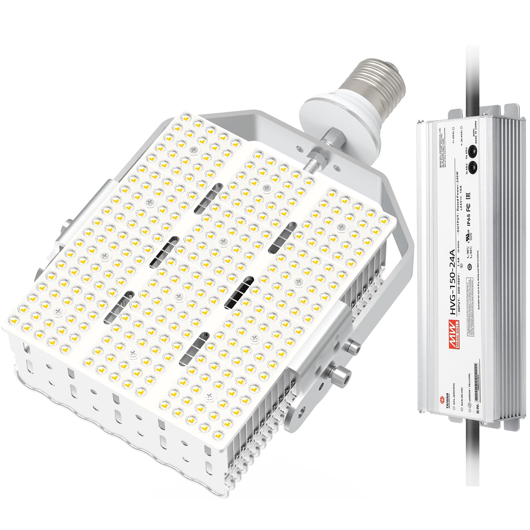 480V Pole Light Retrofit Kit 240 Watt LED Shoebox Light Retrofit ...