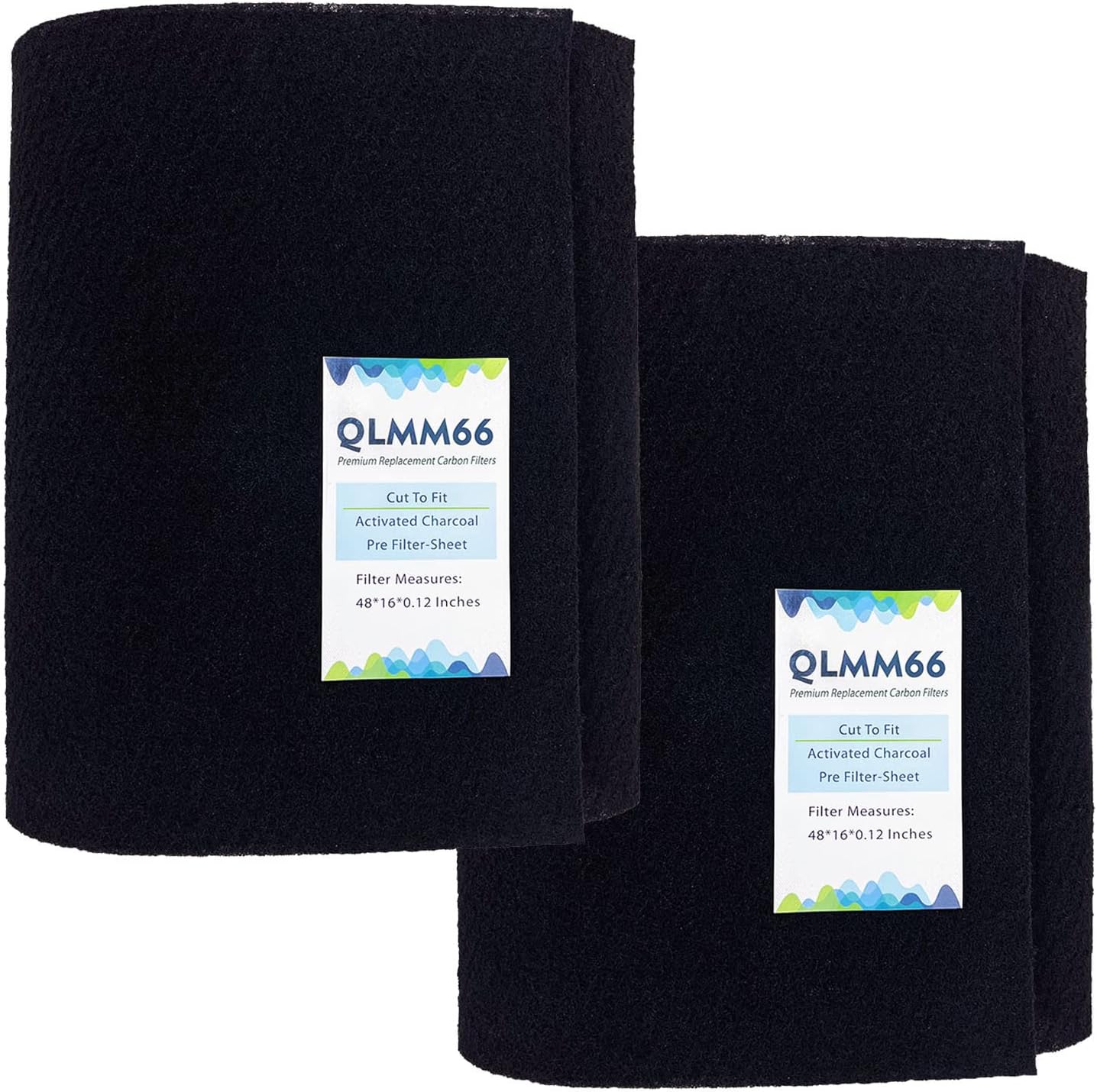 Amazon.com: 3 Pack Cut to Fit Carbon Pad Pre Filter Roll 16'' x 48 ...