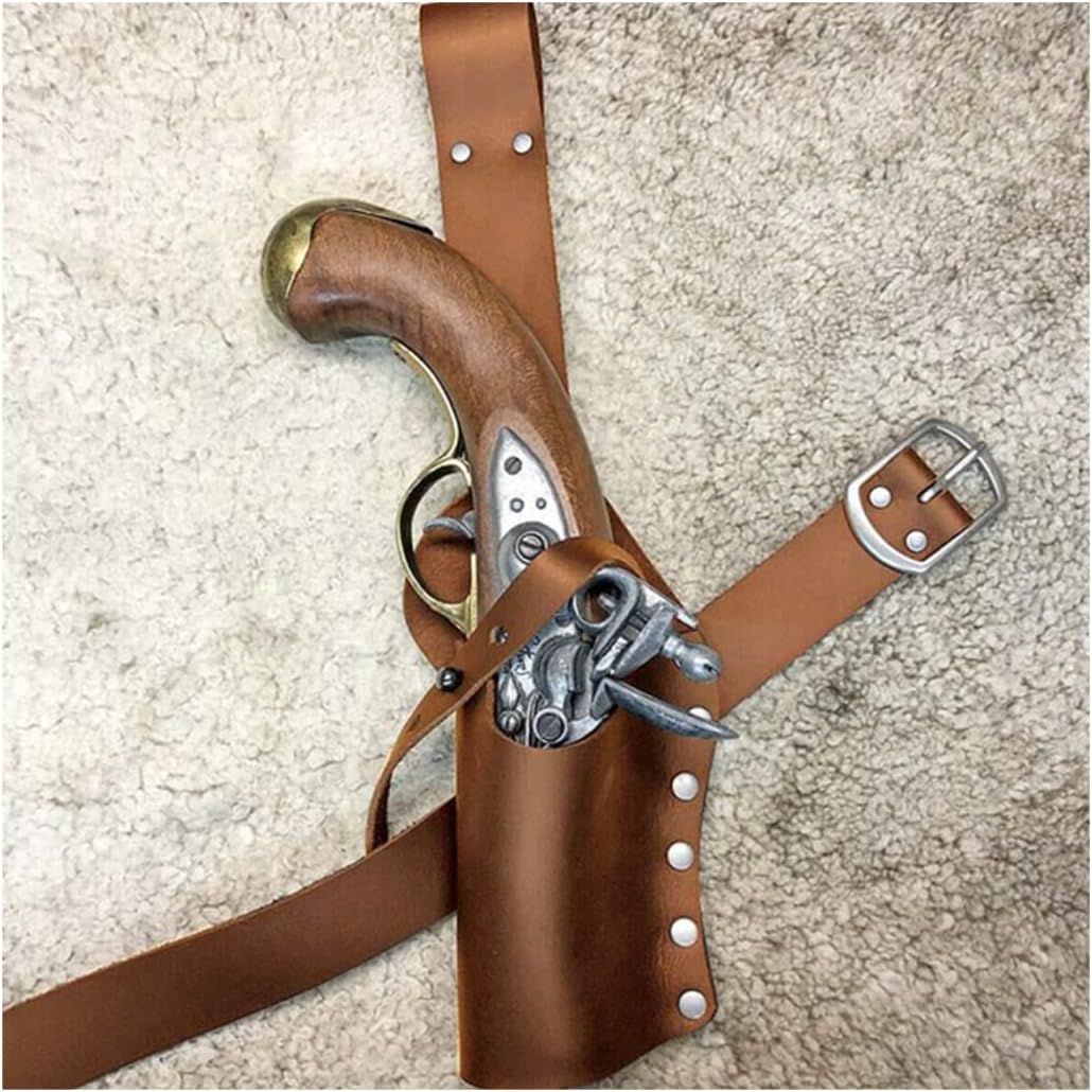 Medieval Pistol Gun Holster, Renaissance Pirate Clothing Accessories ...
