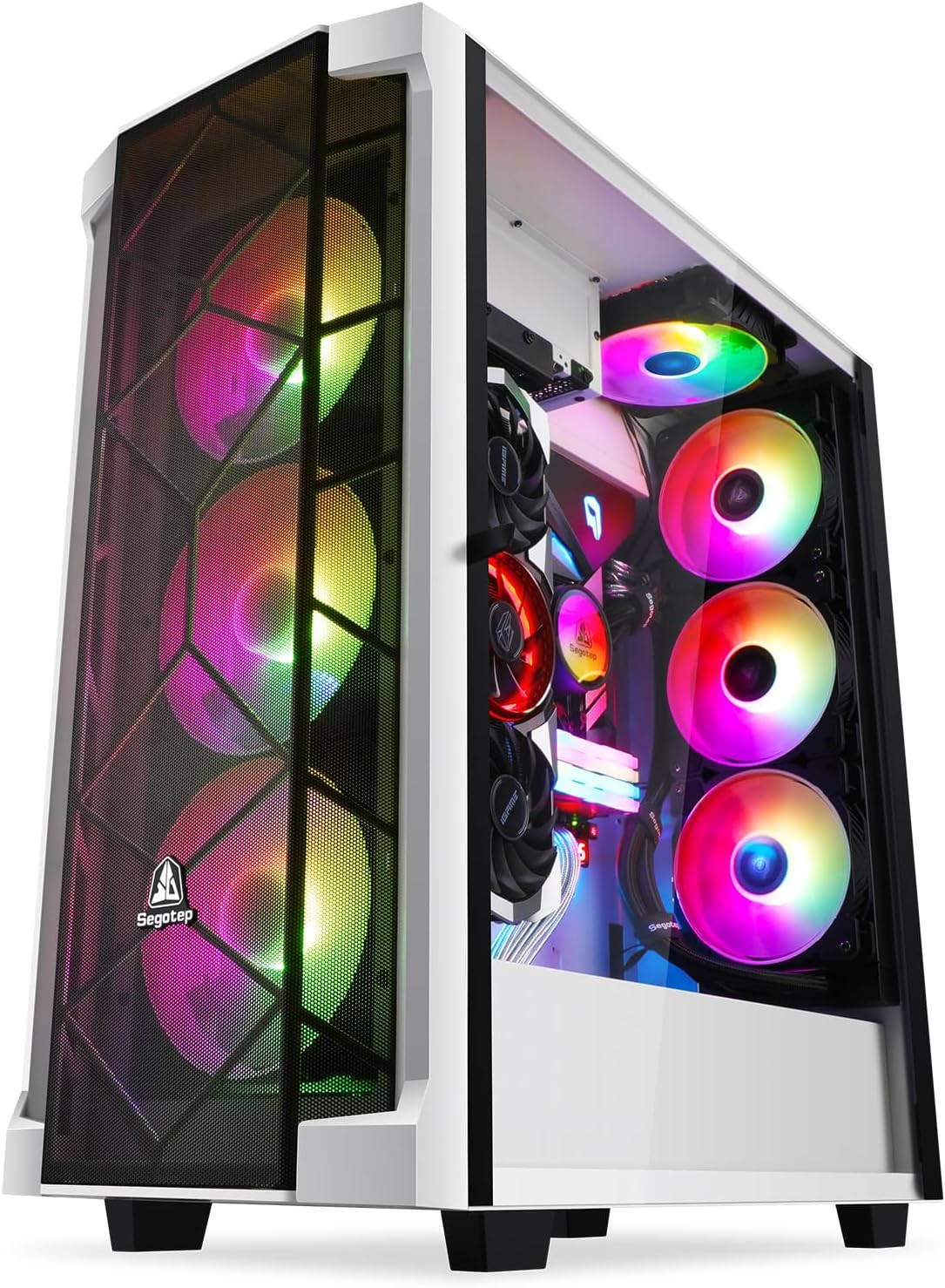Amazon.com: Thermaltake Tower 900 Black Edition Tempered Glass Fully ...