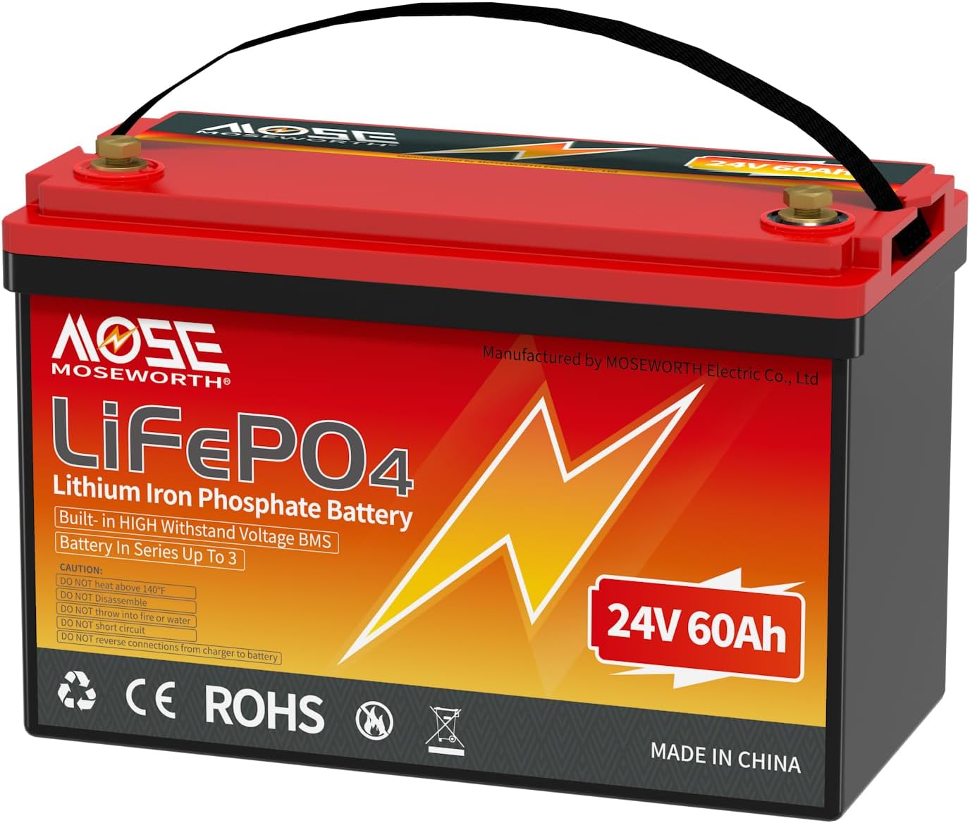 Amazon.com: 24V Lifepo4 Battery, 60Ah Lithium Trolling Motor Battery ...