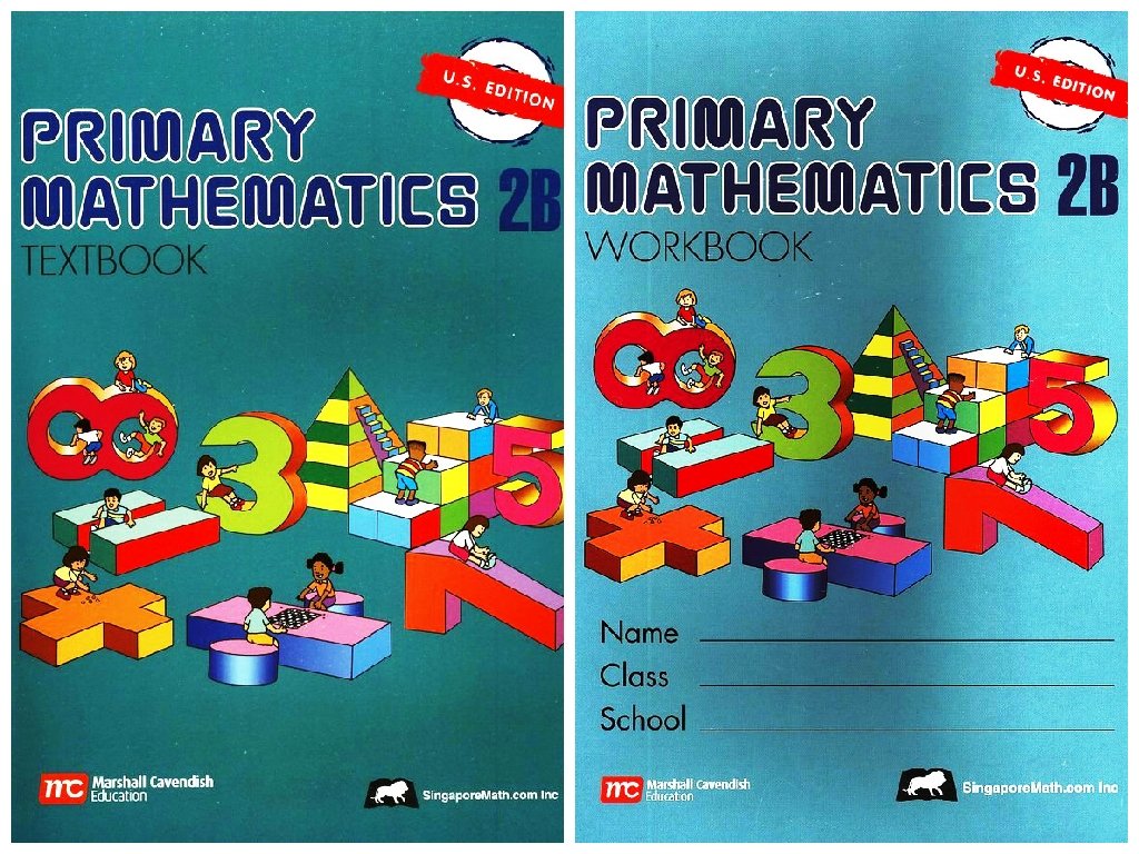 Primary Mathematics 2B SET-Textbook and Workbook: Singapore Math Inc ...