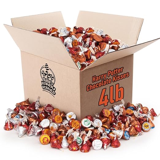 Amazon.com: HarryPotterHershey Kisses Candy, Pack of HarryPotterCandy ...