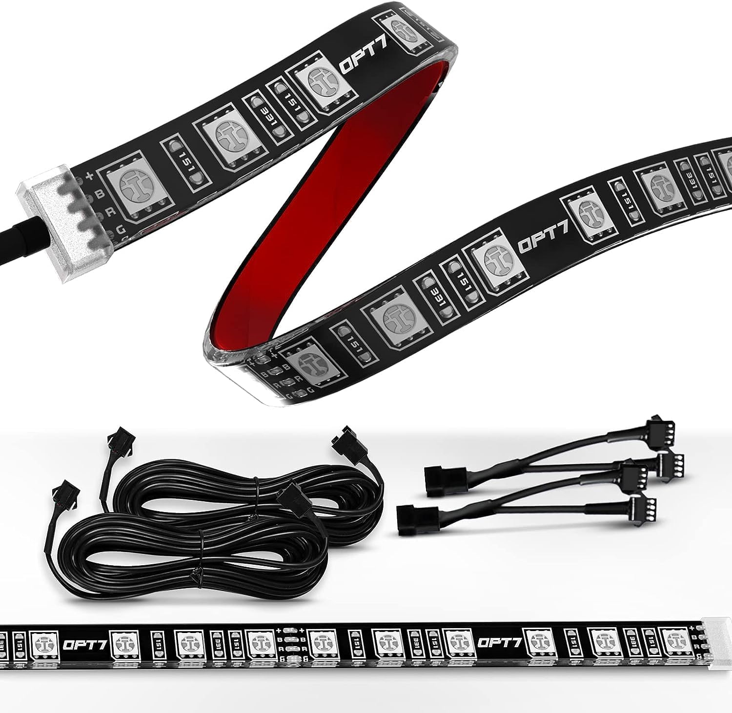 Amazon.com: OPT7 Aura 24'' Single Row LED Expansion Pack - LED Strips ...