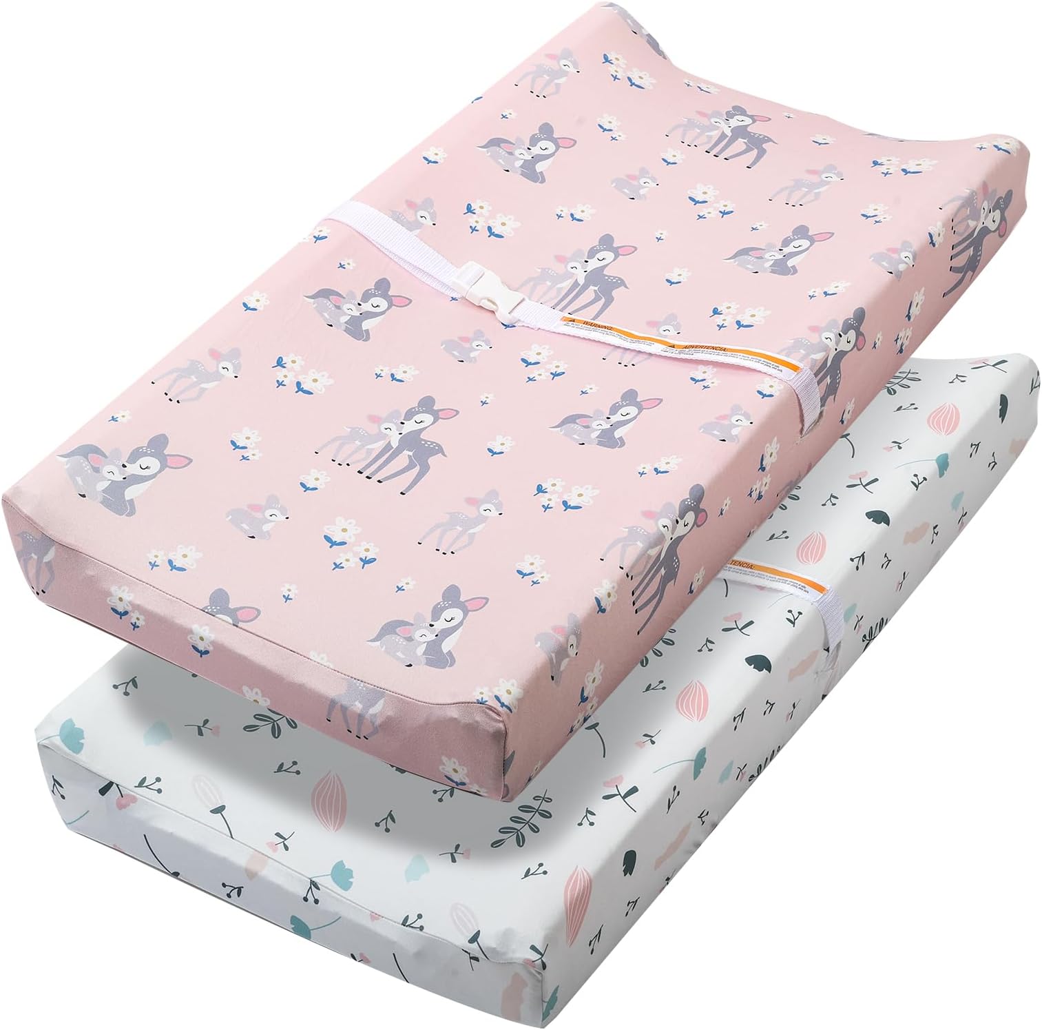 Amazon.com: Changing Pad Cover – Premium Baby Changing Pad Covers 4 ...