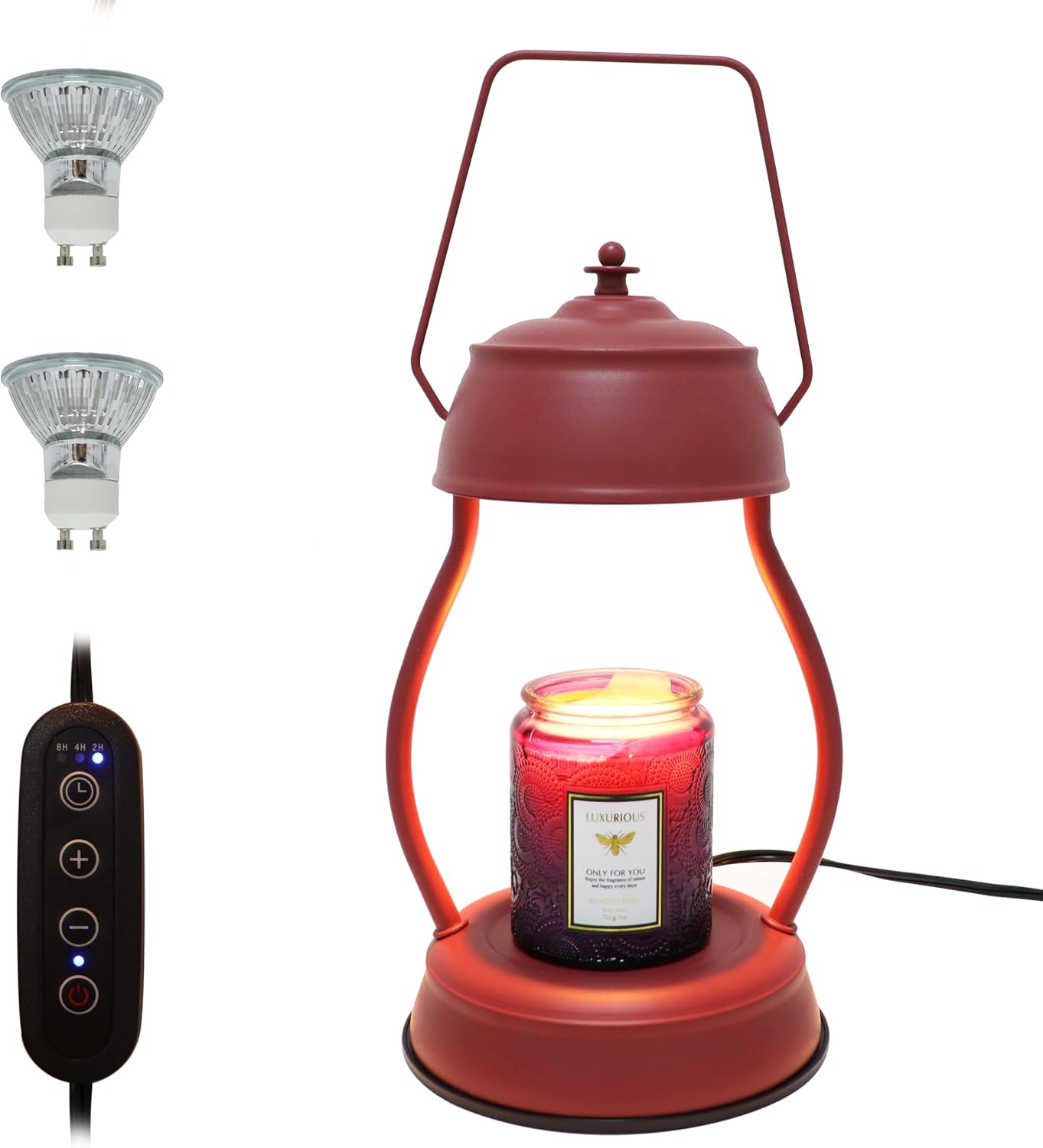 Amazon.com: LALISU Candle Warmer Lamp Lantern for Top-Down Candle ...