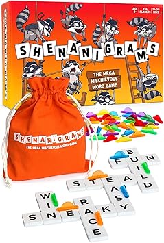 Amazon.com: Shenanigrams! – The Mega-Mischievous Word Game! A Super Fun ...