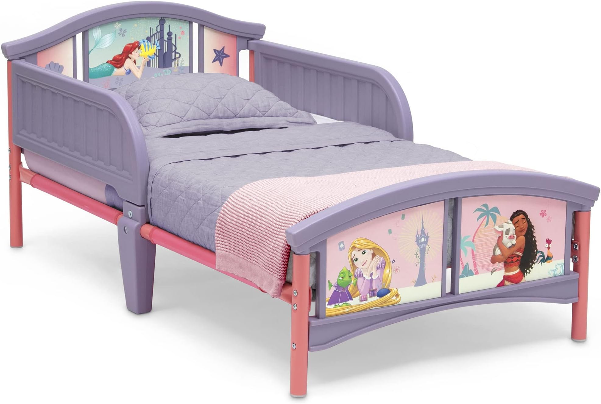 Amazon.com: Delta Children Sleep and Play Toddler Bed with Tent, Minnie ...