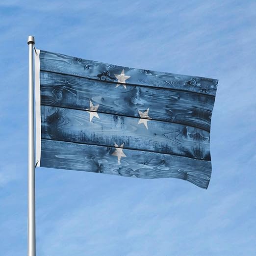 Amazon.com : Flag of the federated states of micronesia Flag Vivid ...
