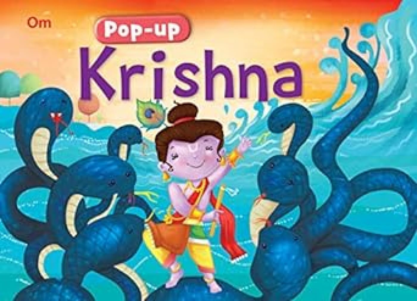 Pop Up Krishna Book for Children: 3D Interactive Lord Krishna Pop Up ...