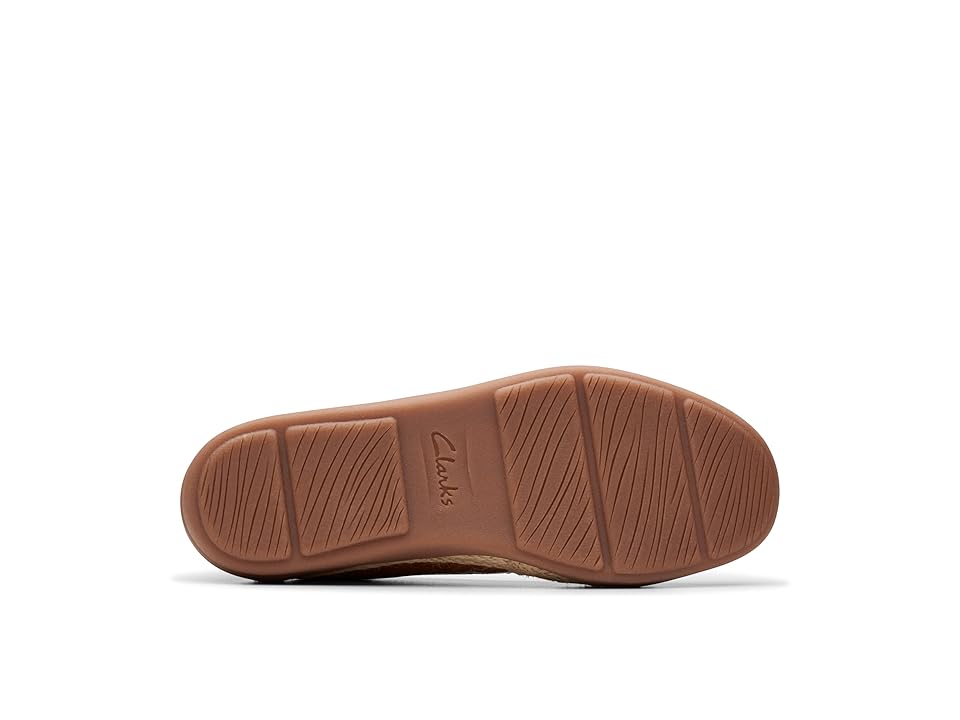 Clarks Elaina Rae (Tan Leather) Women's Flat Shoes International Shipping