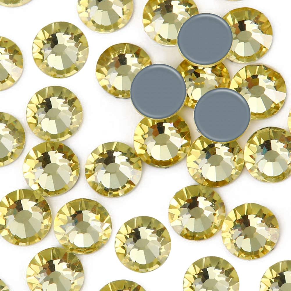 Amazon.com: Dowarm 1440 Pieces Hotfix Crystal Rhinestones for Clothes ...