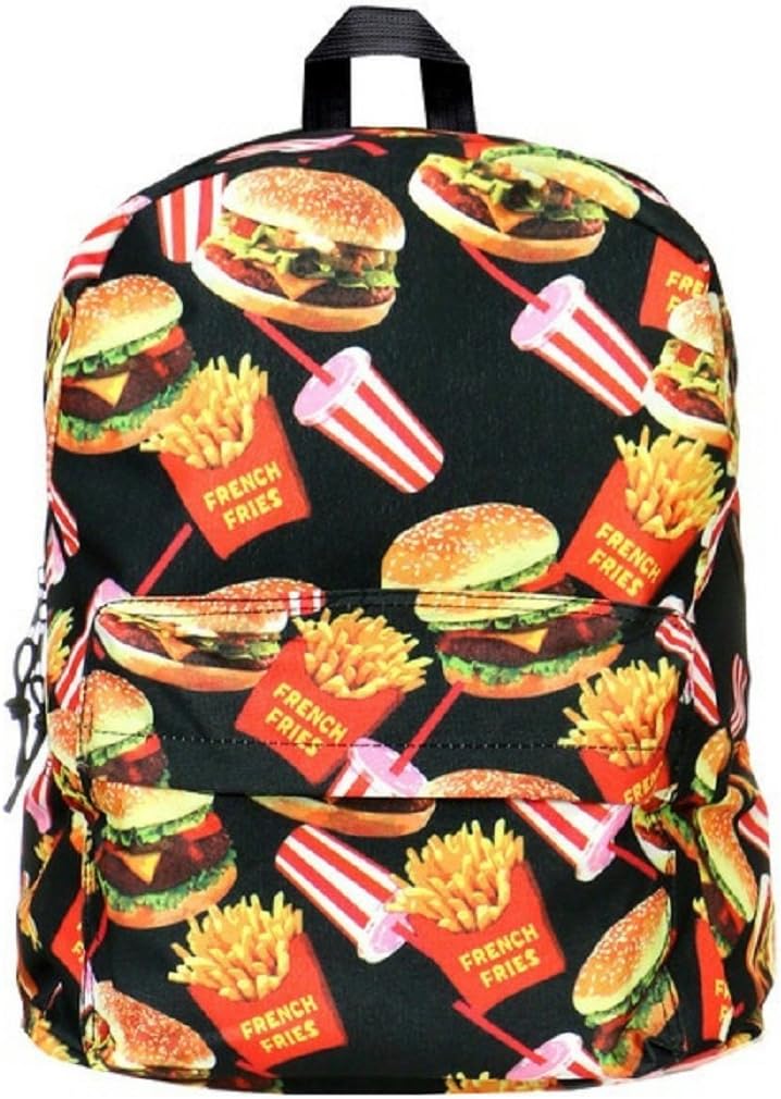 Amazon.com | Junk Food Hamburger & Fries Backpack | Kids' Backpacks