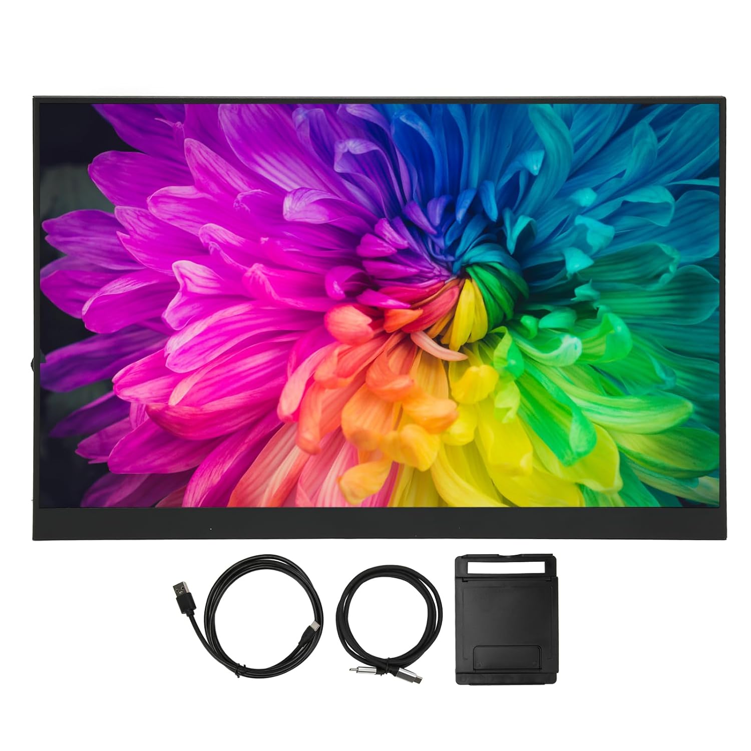 16 Inch Portable Monitor, 1920x1200 60HZ HD Laptop Computer Monitor ...