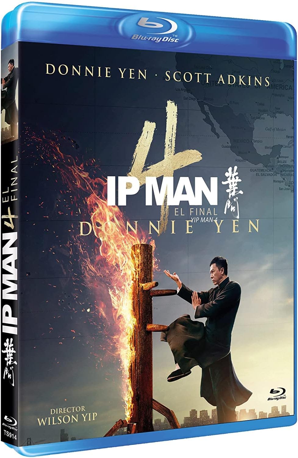 Ip Man 4: The Finale (2019) Blu Ray English Audio: Amazon.co.uk: Donnie ...