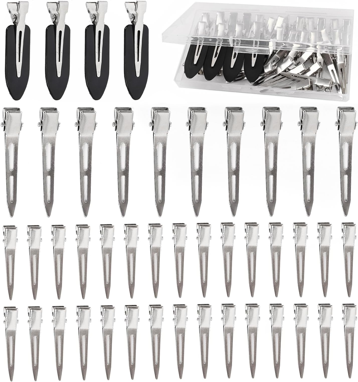 Amazon.com : Dgeclr Hair Clips for Women Styling, 44Pcs Metal Duck ...