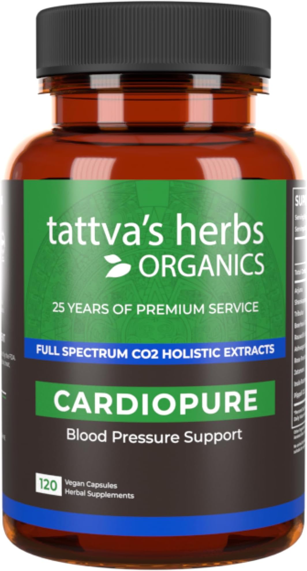 Amazon.com: Vitanica Rauwolfia Extra, Cardiovascular Support Supplement ...